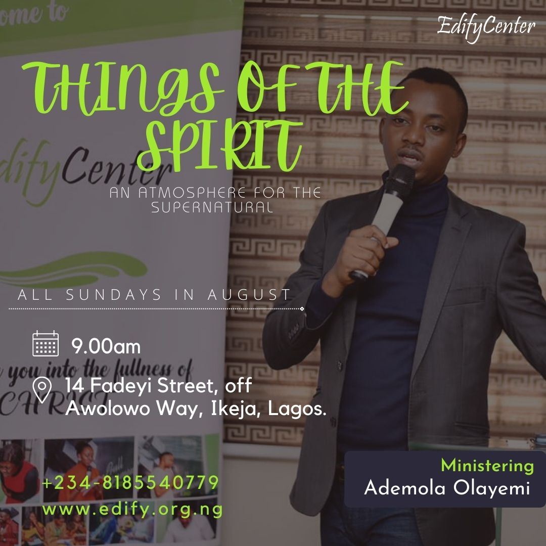 Edify Ministry – Building you into the fullness of Christ.