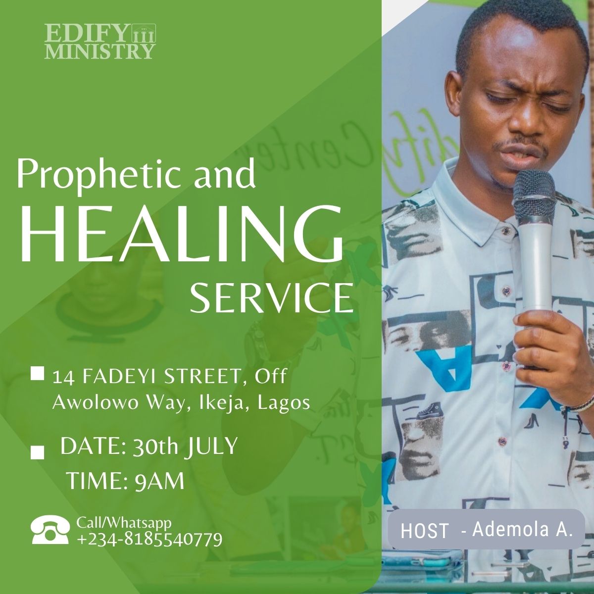 Edify Ministry – Building you into the fullness of Christ.